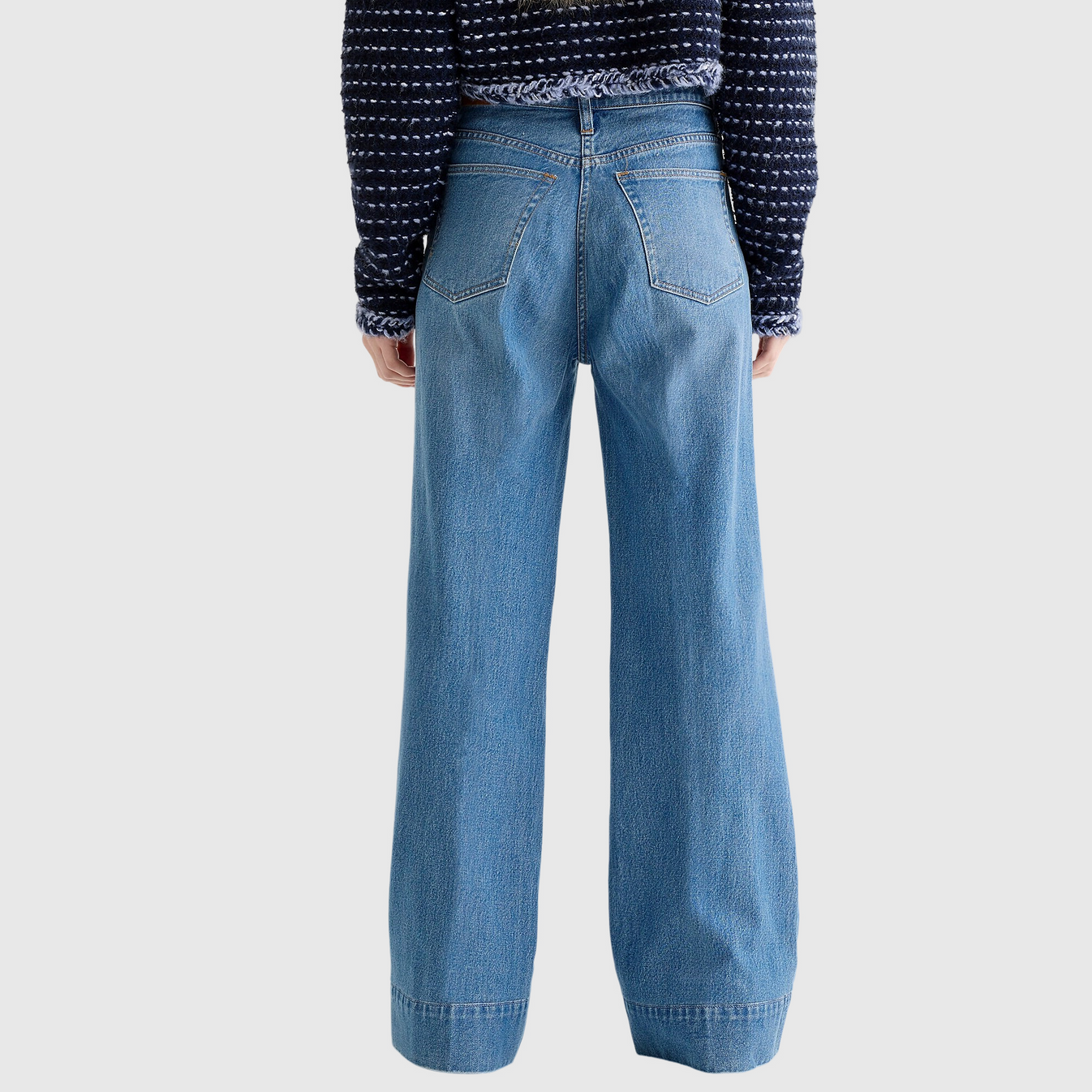 Tall Wide Leg Denim Trouser (Buy 2 Free Shipping) – Blauzone