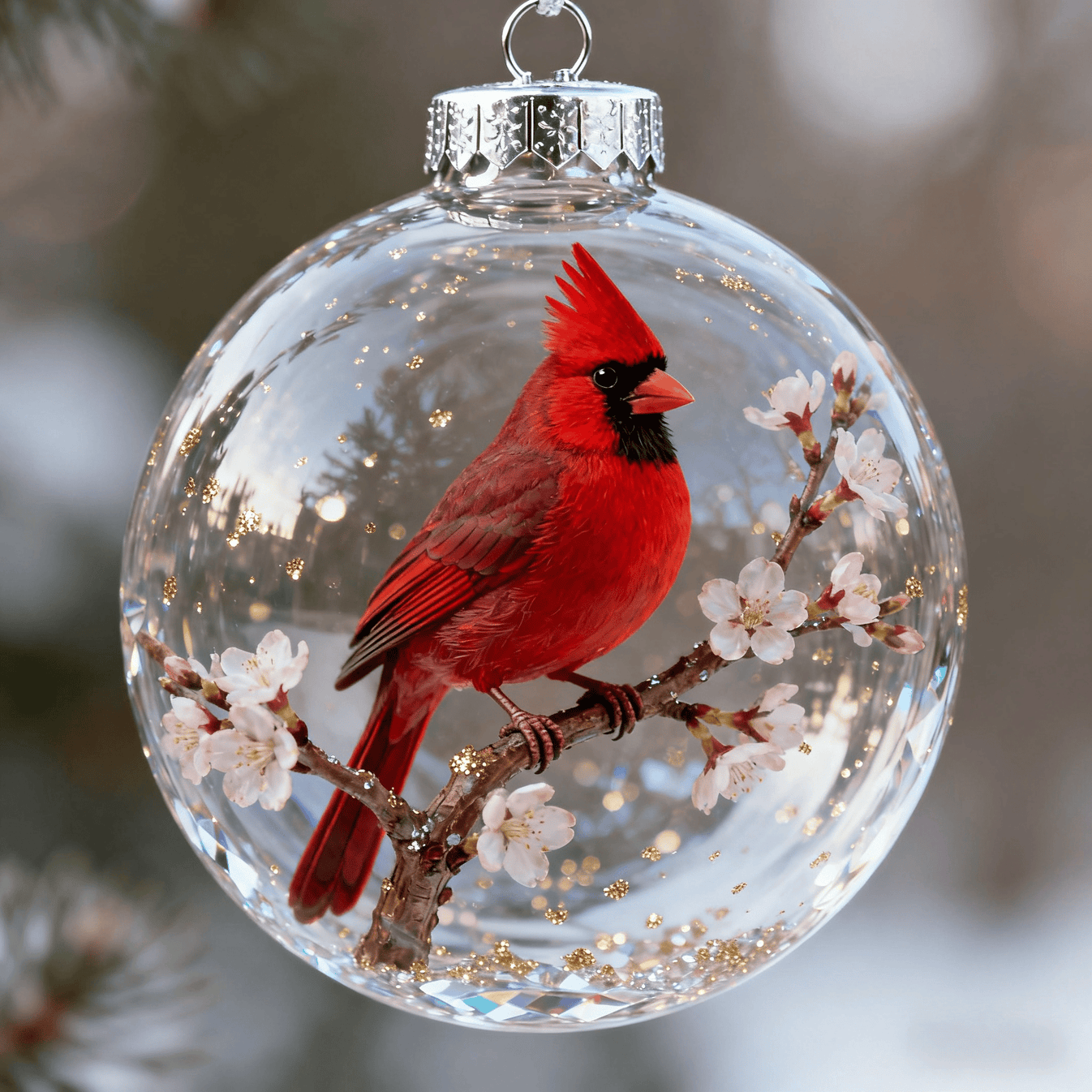 🔥LAST DAY 49 % OFF-🐦Nature’s Birds Crystal Glass Ornament Set(The 3D ...