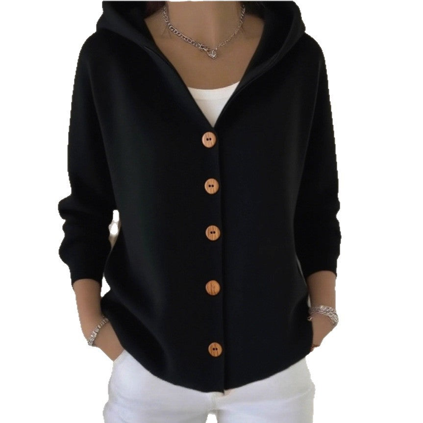 🔥Women Cotton Plain Long Sleeve Comfy Casual Cardigan – Blauzone