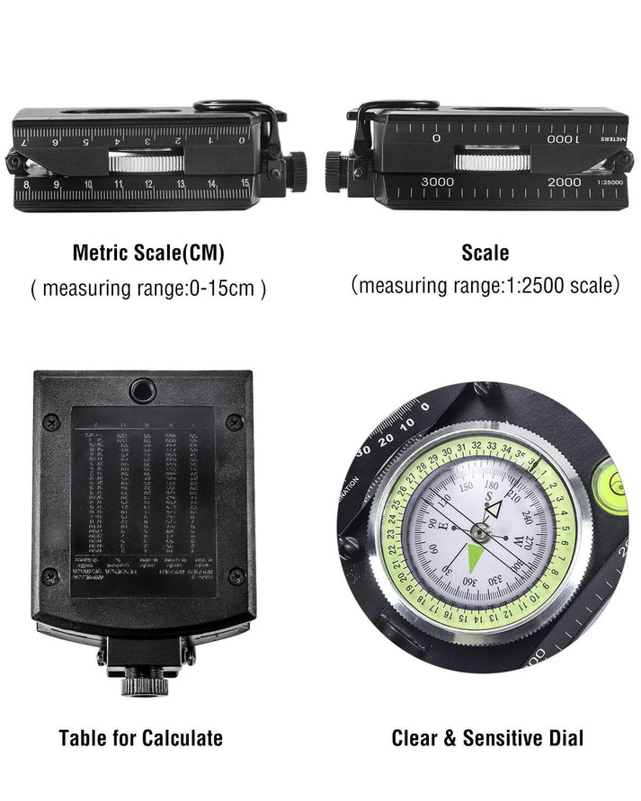 Multifunctional Aiming Navigation Compass – Blauzone